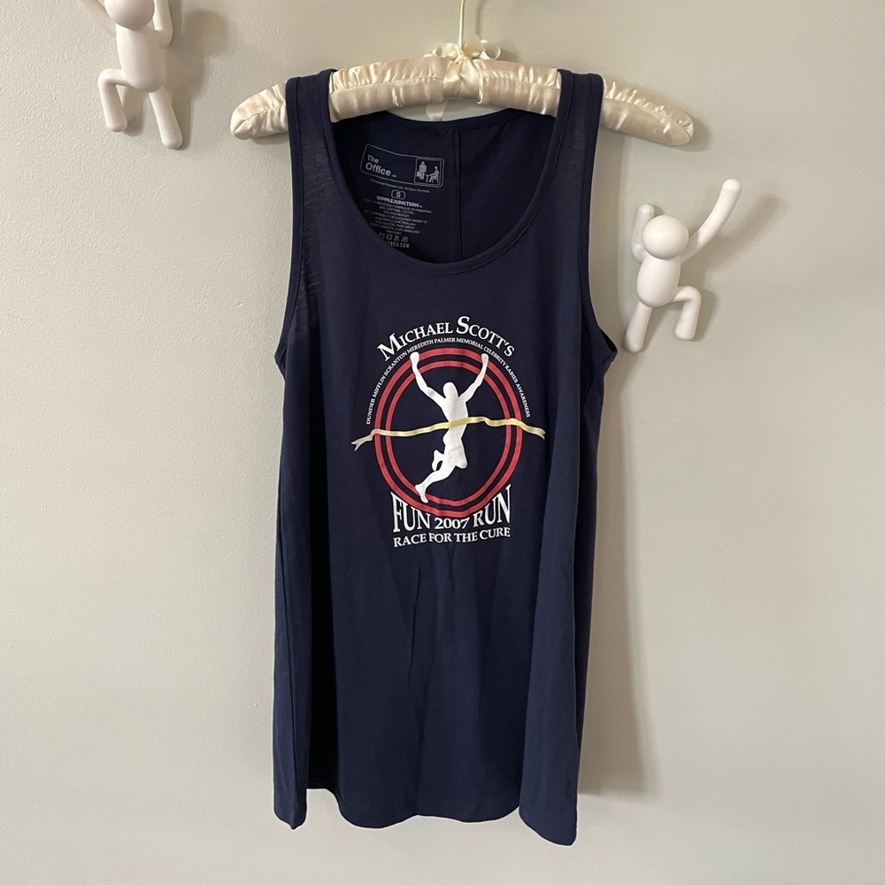The Office Tv Show Rabies Fun Run Tank - Small - Gem